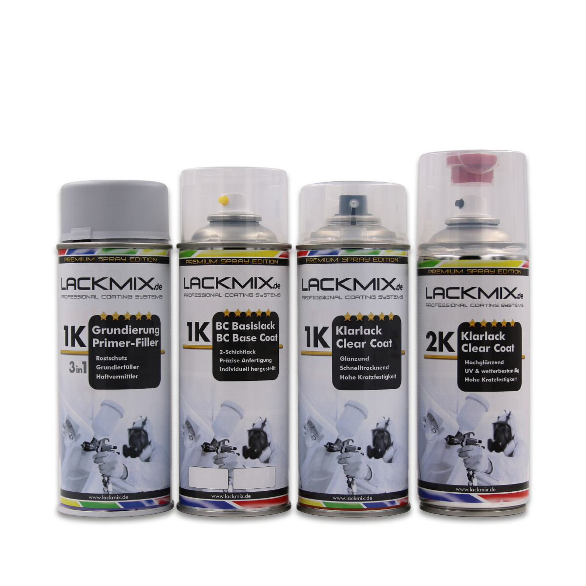 LR7H (R7H) Indium Grau Met / für VW (Audi) / Spraydosen-Lackspray Aut