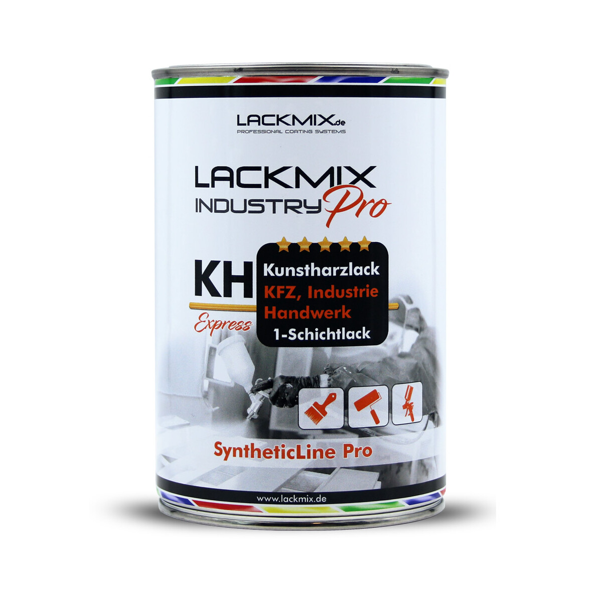 Kunstharzlack RAL 8022 Schwarzbraun / 1K KH Express Kunstharzlack in